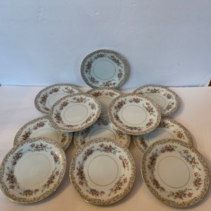 Vintage 17-piece Noritake China Somerset Pattern #5317 Floral ...