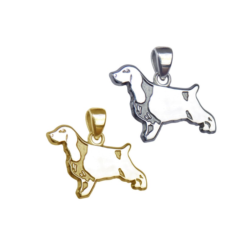English Cocker Pendant - Etsy