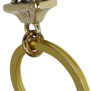 Solid Bronze Pug – Key Ring – Pug Accessory Keychain in Solid Bronze - Etsy