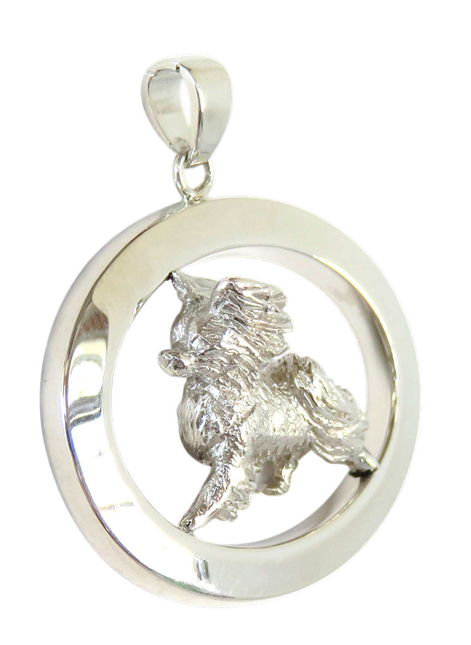 Papillon Jewelry in Glossy Oval 14K Gold or Sterling Silver Papillon in ...