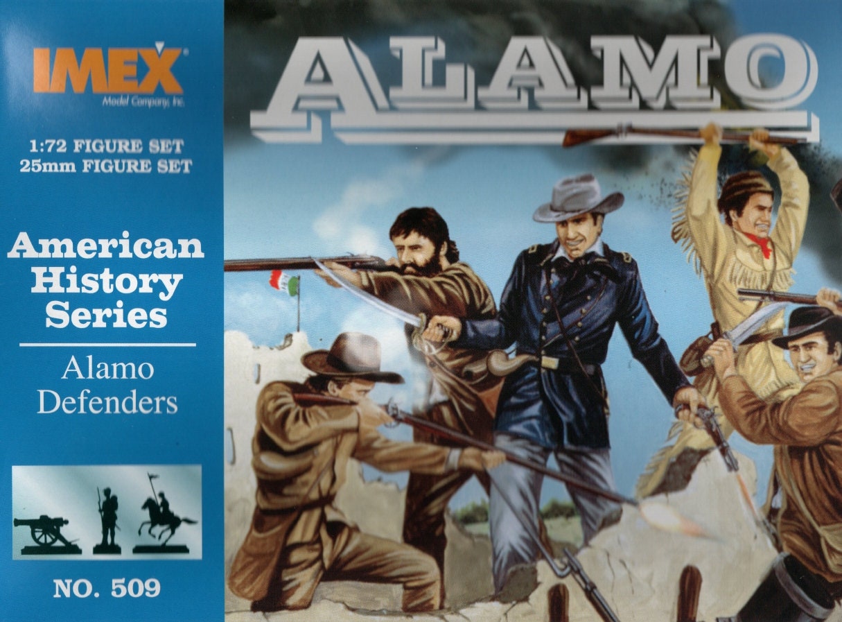 IMEX 1:72/25mm Figure Set - American History - Alamo Defenders - Etsy