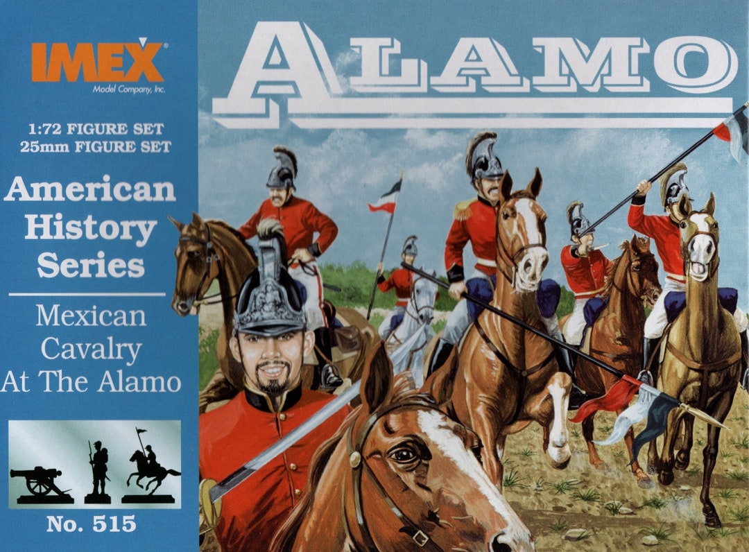 IMEX 1:72/25mm Figure Set - American History - Mexican Calvary at the ...