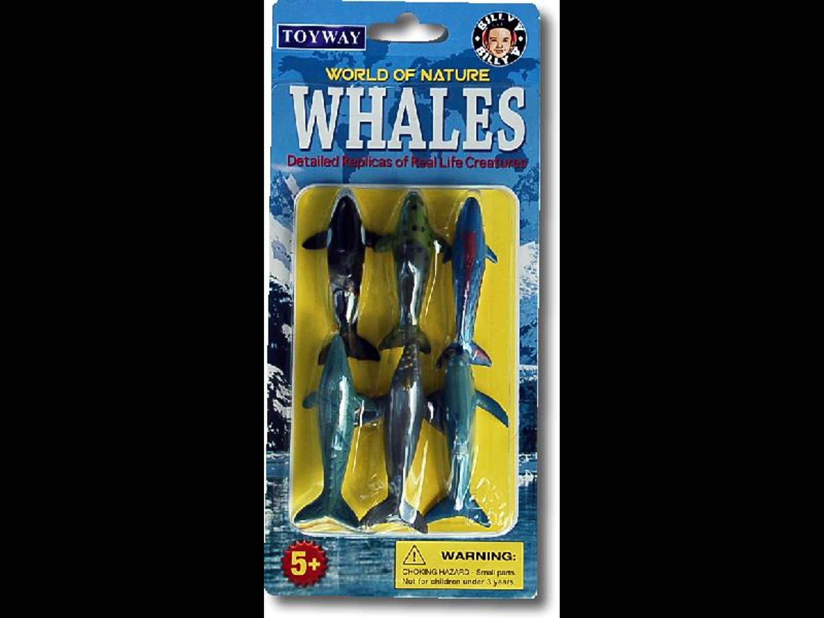 6 Piece Mini Whale Set - Etsy