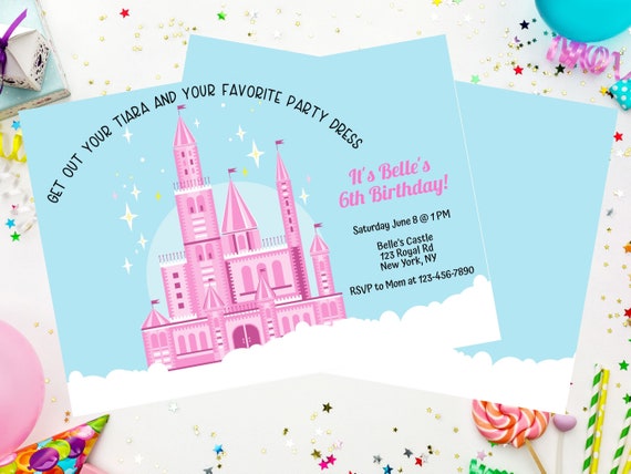 Princess Ball Party Invitation