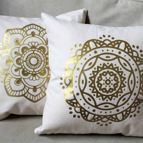 Mandala Pillow - Etsy