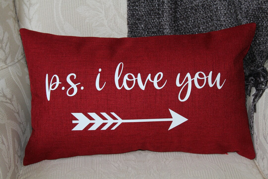 P.s. I Love You Pillow Cover (FREE SHIPPING USA Only) - Etsy