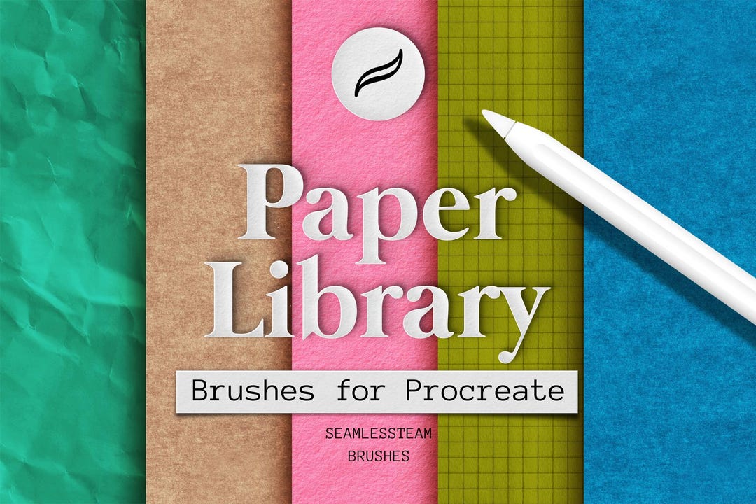 Procreate Paper Brush Set: Smooth & Textured Overlay Texture Brushes - Etsy