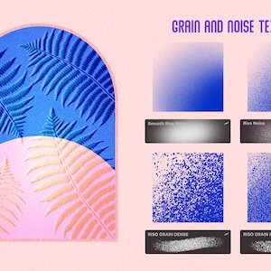 Risograph Brush Set for Procreate 5 / Set of 26 Brushes/ Procreate Riso ...