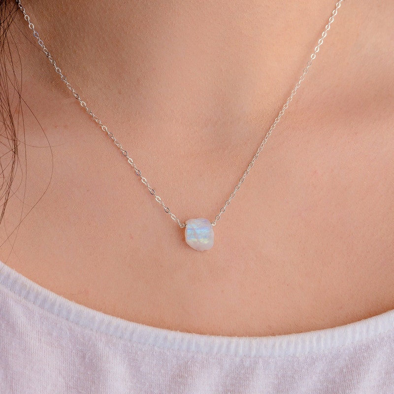 Moonstone Necklace - Etsy