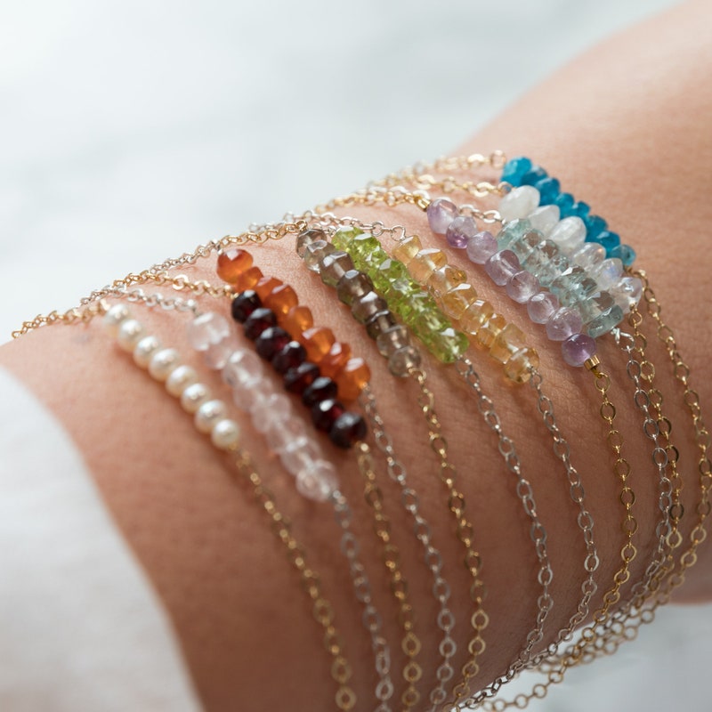 Handmade Crystal Bracelet - Etsy