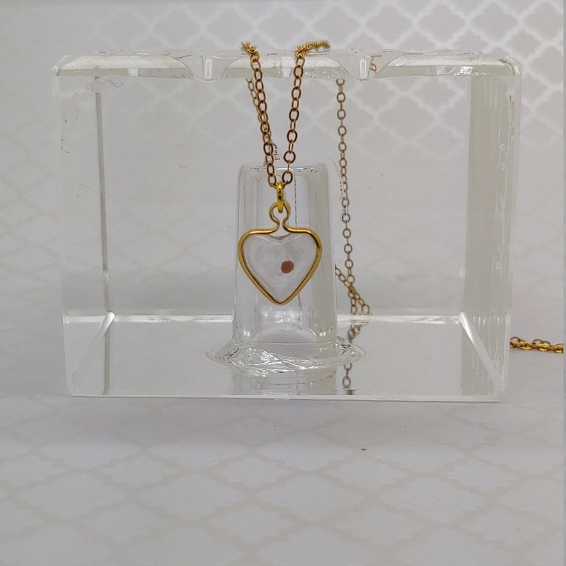 Vintage Mustard Seed Necklace - Etsy