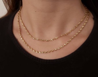 Tinsel Chain Necklace | Etsy