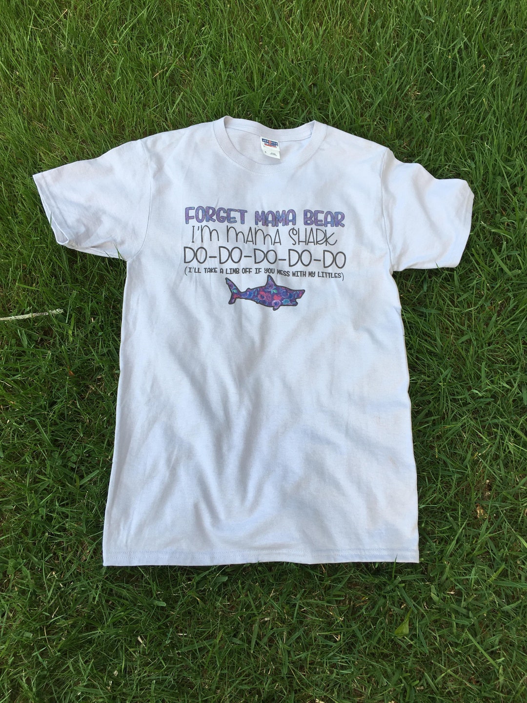 Forget Mama Bear I'm Mama Shark Tee Do Do Do Do Do - Etsy