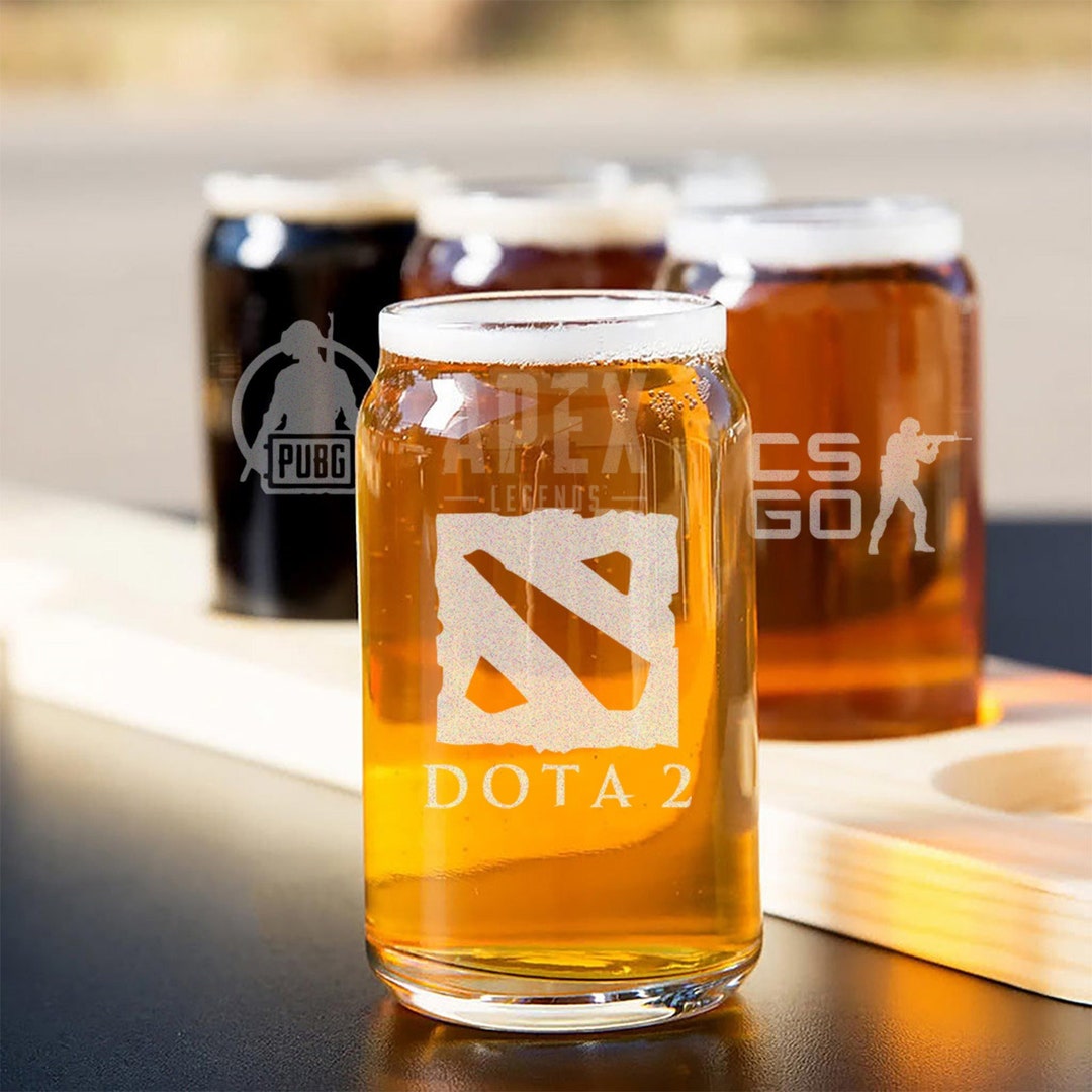 Glass for Gamer, Cybersport Beer Glass, Gift for Gamer, Beer Can Glass ...