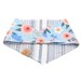 Periwinkle Dog Bandana, Blue Floral Dog Bandanas, Summer Dog Bandana ...