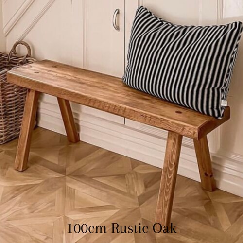 Rustic Wooden Display Bench - Etsy