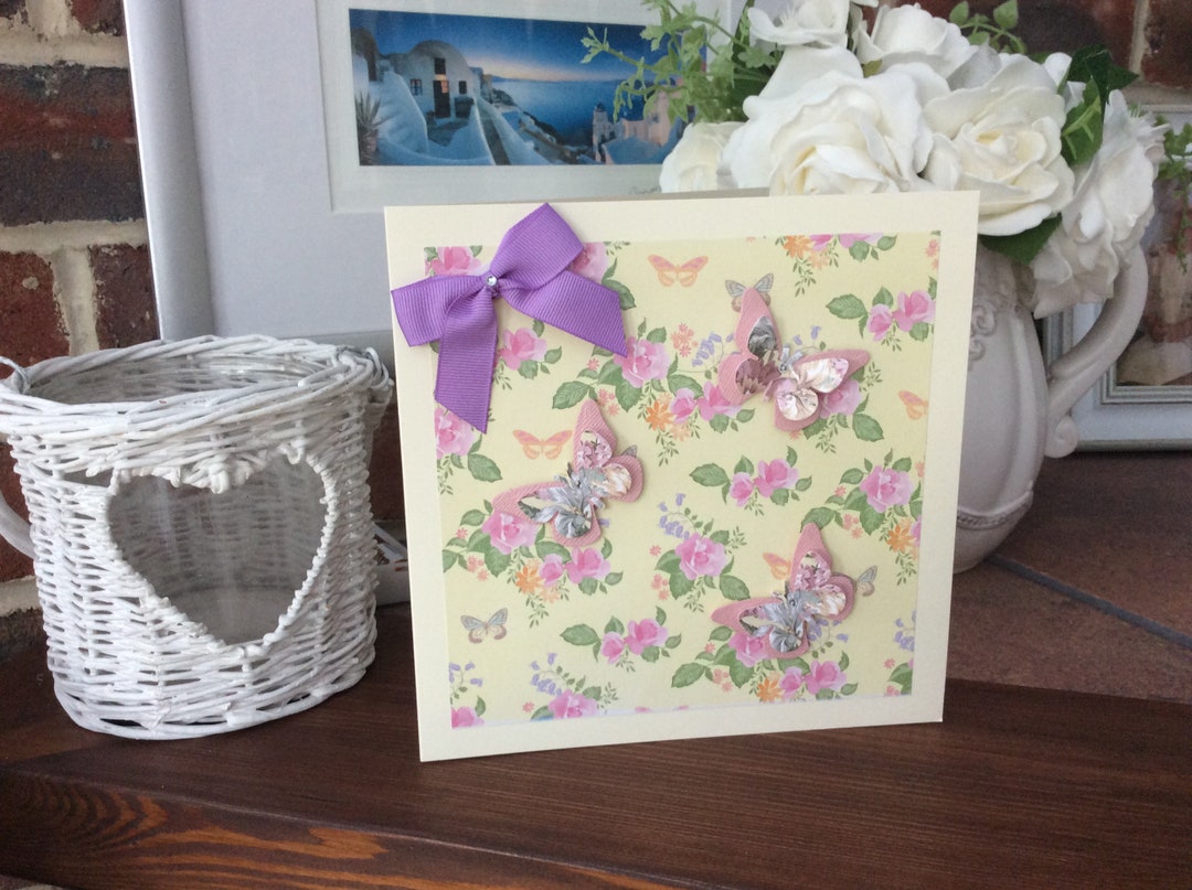 Beautiful Bespoke Handmade Birthday Card - Etsy