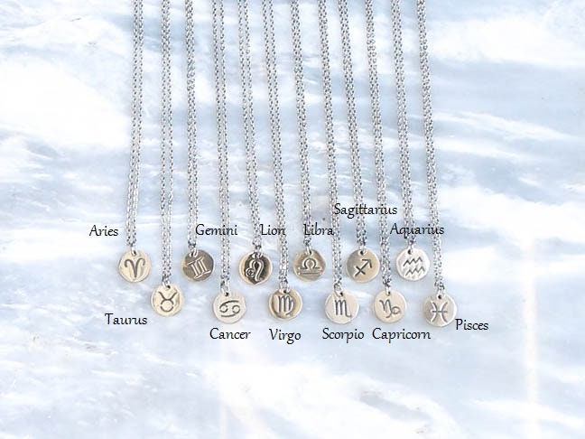 Cancer Zodiac Zodiac Necklace Constellation Necklace Zodiac | Etsy