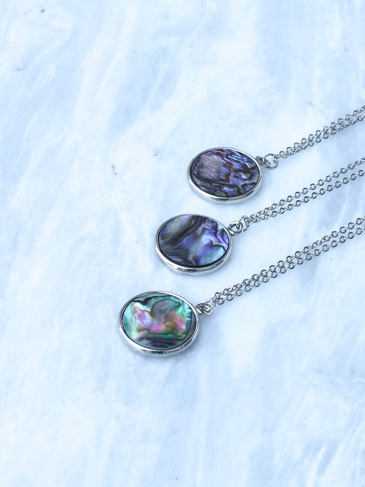 Abalone Shell Necklace Abalone Pendant Abalone Drop - Etsy