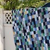 Easy Modern Hexagons Quilt Patterns, Strip Piecing Quilt Patterns, Patchwork Quilting, PDF for ...