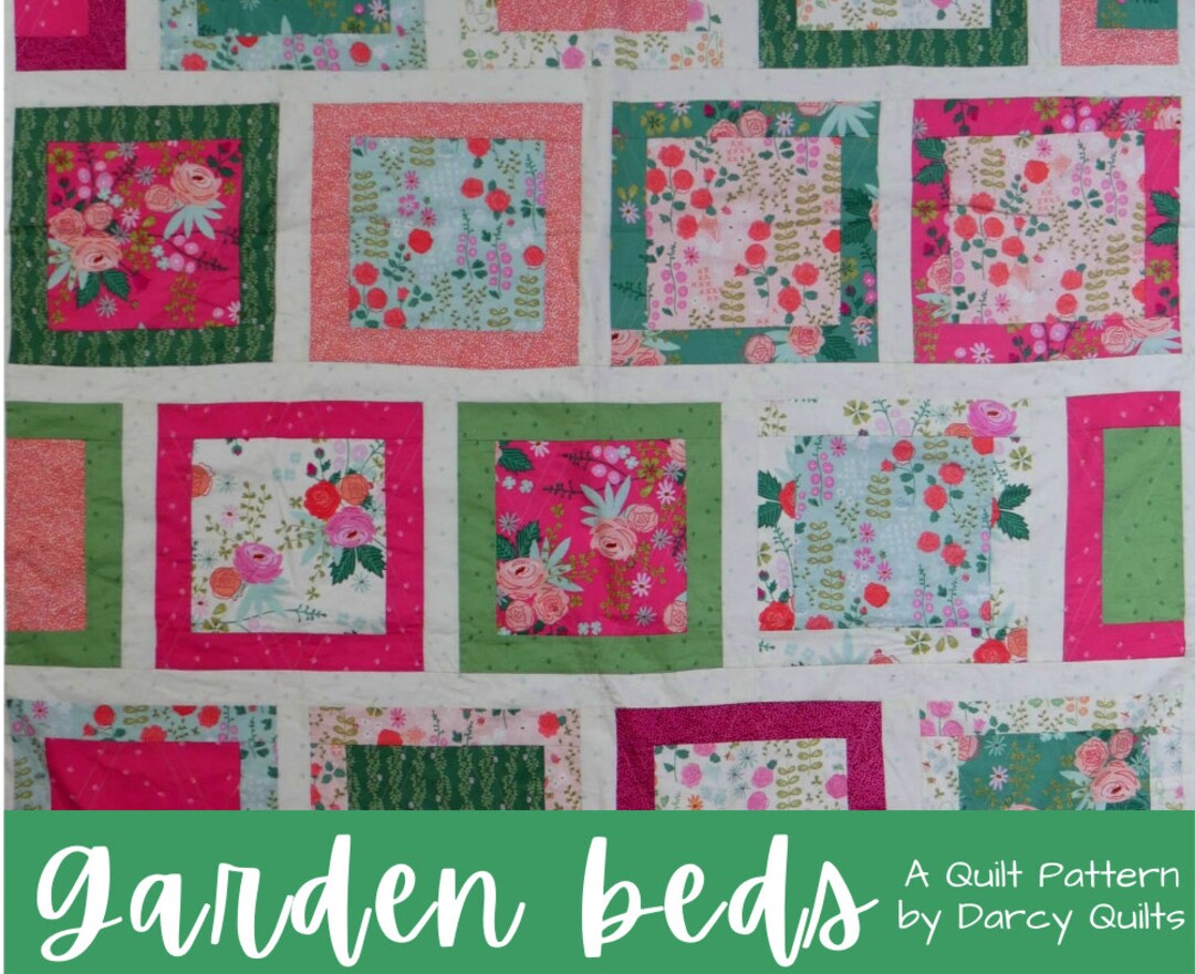 Easy Beginner Quilt Pattern Big Blocks Quilt Pattern PDF - Etsy