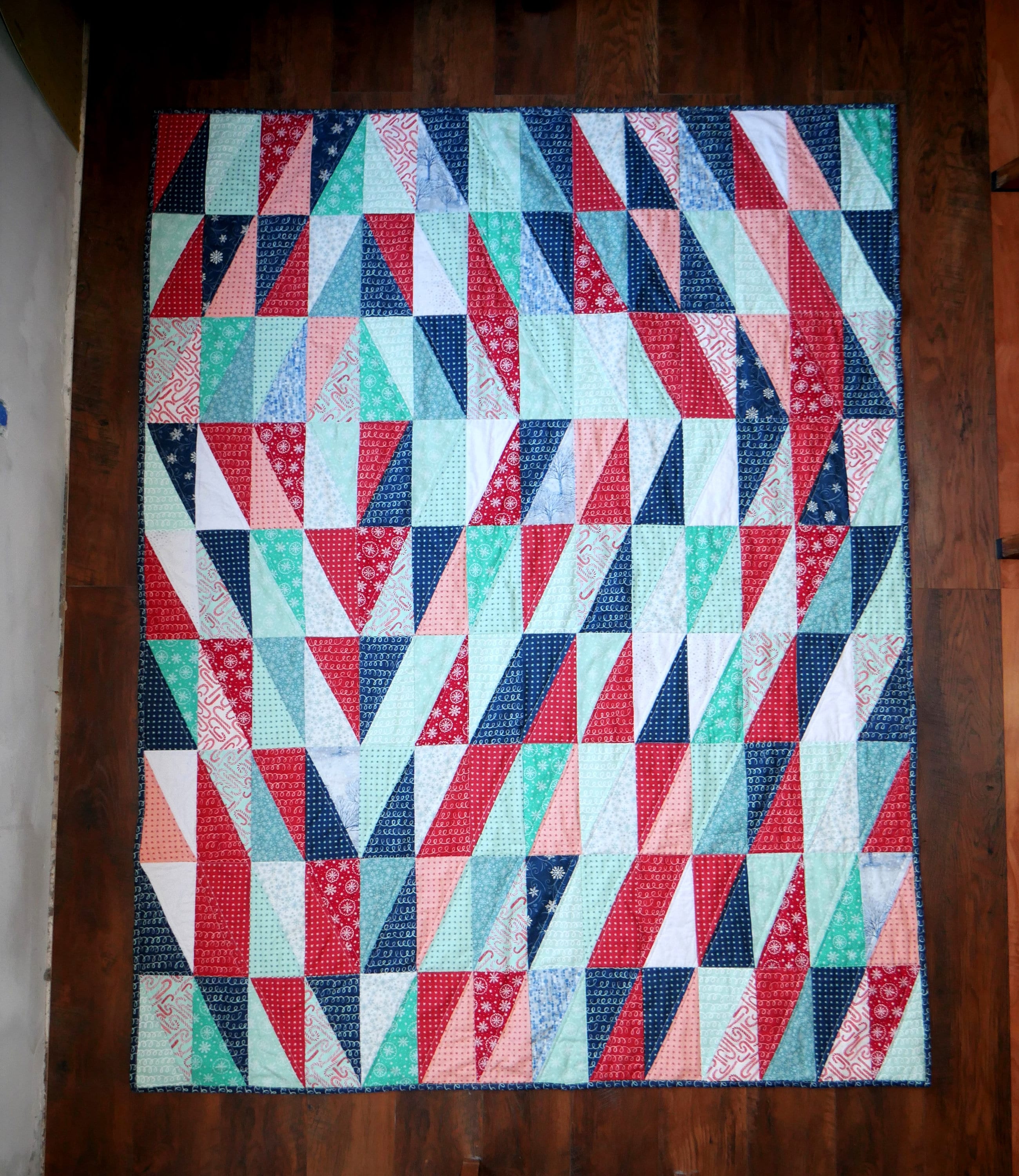 Half Rectangle Triangle Quilt Pattern, Quilting Gifts for Quilters ...