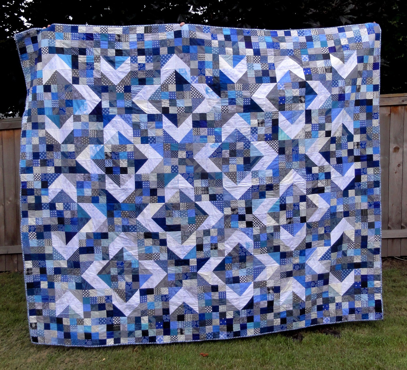 Blitz Quilt Patterns, Beginner Quilt Patterns PDF, Modern Patchwork ...