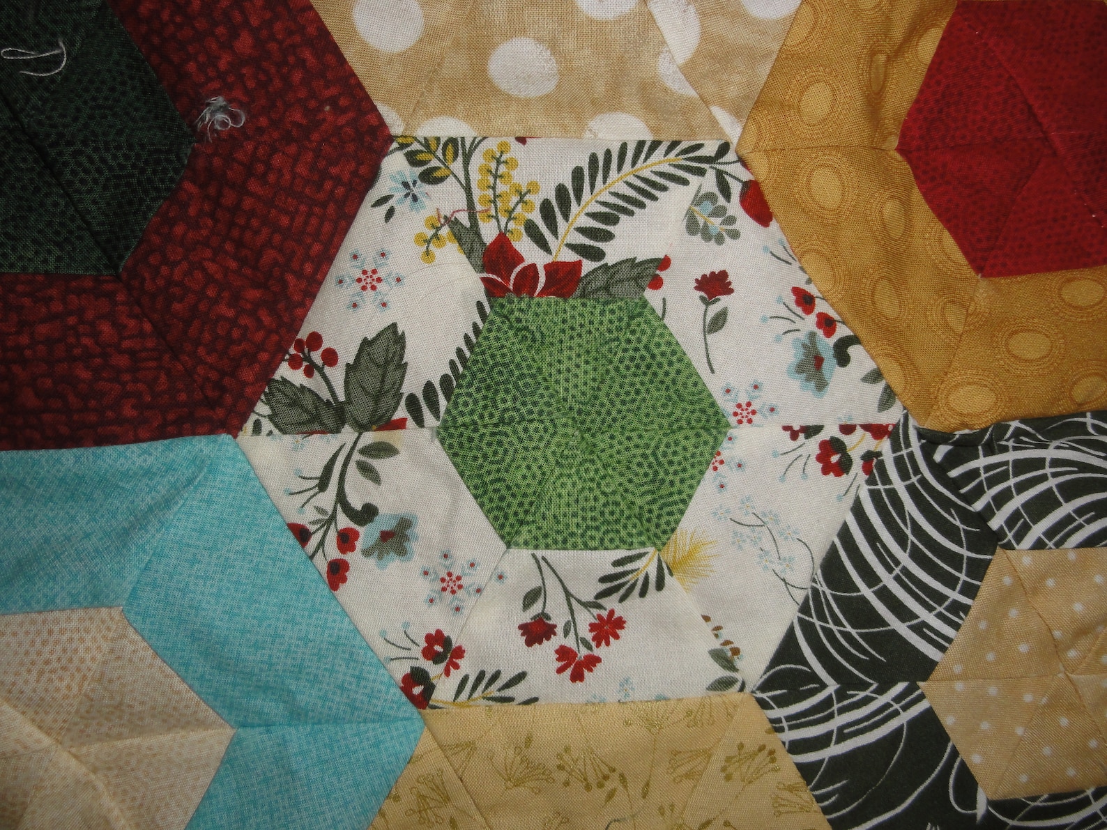 Hexagon Quilt Patterns Easy Modern Quilt Patterns Hexie - Etsy