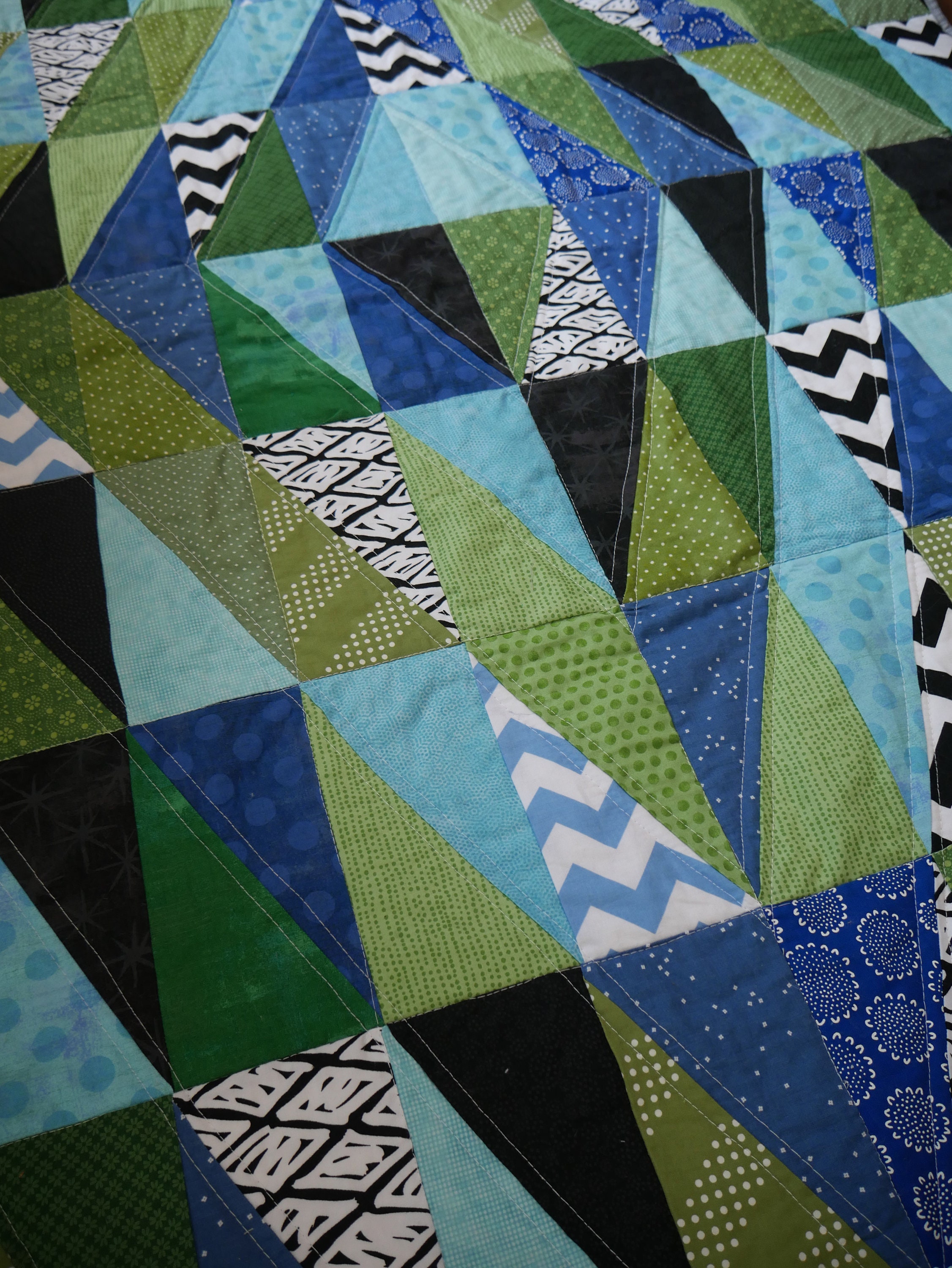 Half Rectangle Triangle Quilt Pattern, Quilting Gifts for Quilters ...