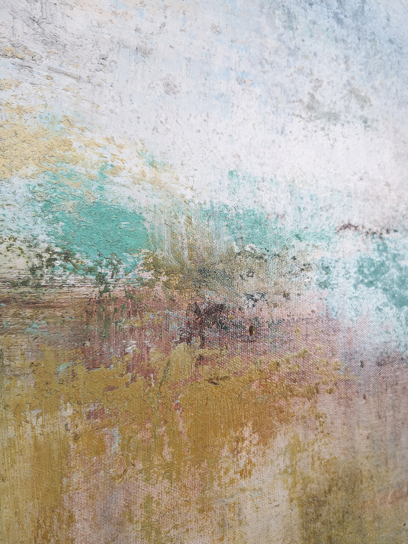 Landscape Abstract Painting Brown Abstract Painting Original - Etsy UK