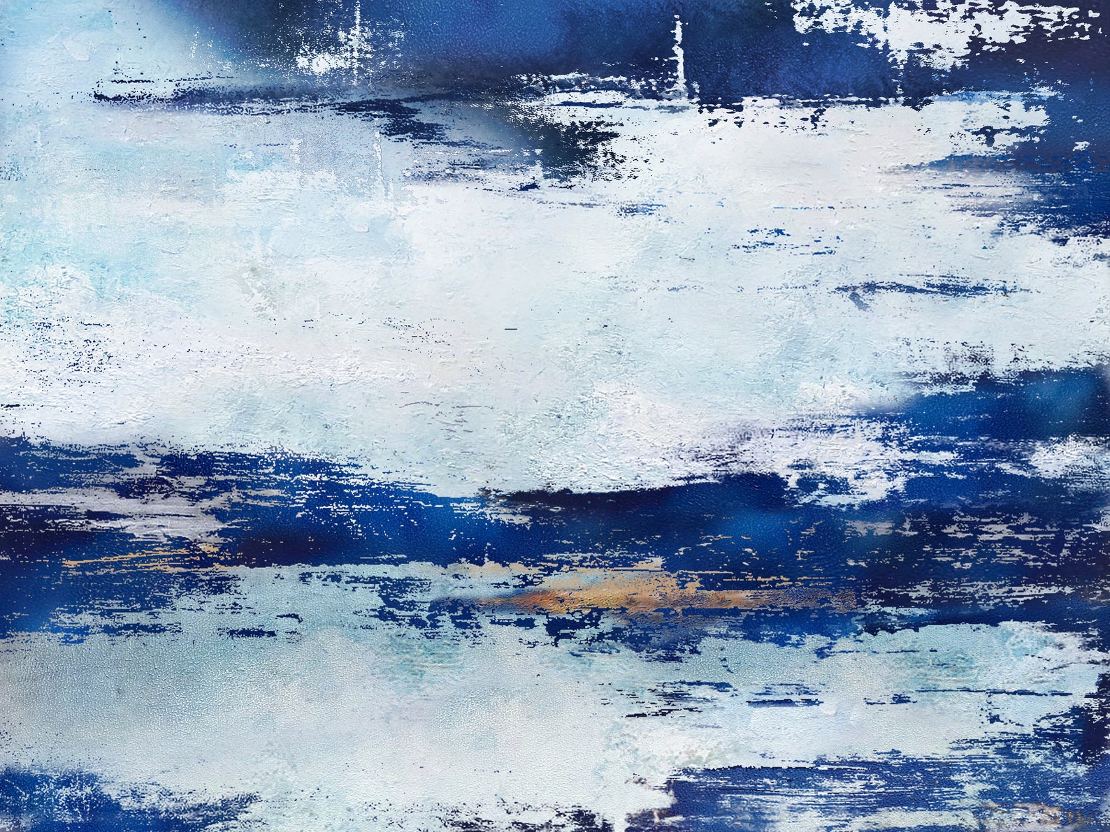 Original Cloud Abstract Painting Large Wall Canvas | Etsy