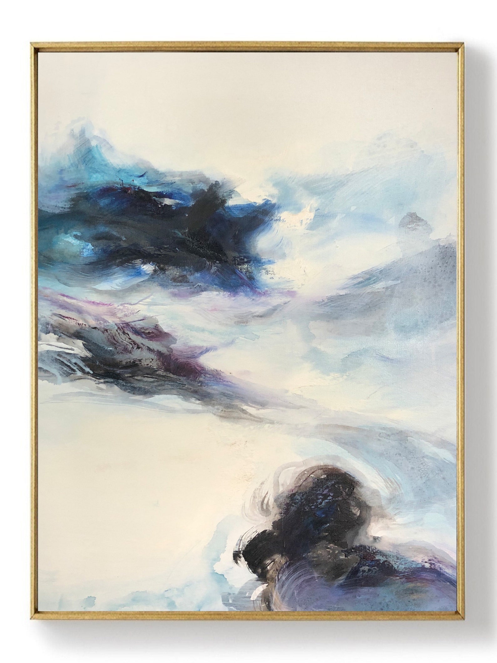 Original Large Abstract Sky Abstract Art Paintinglargecloud | Etsy