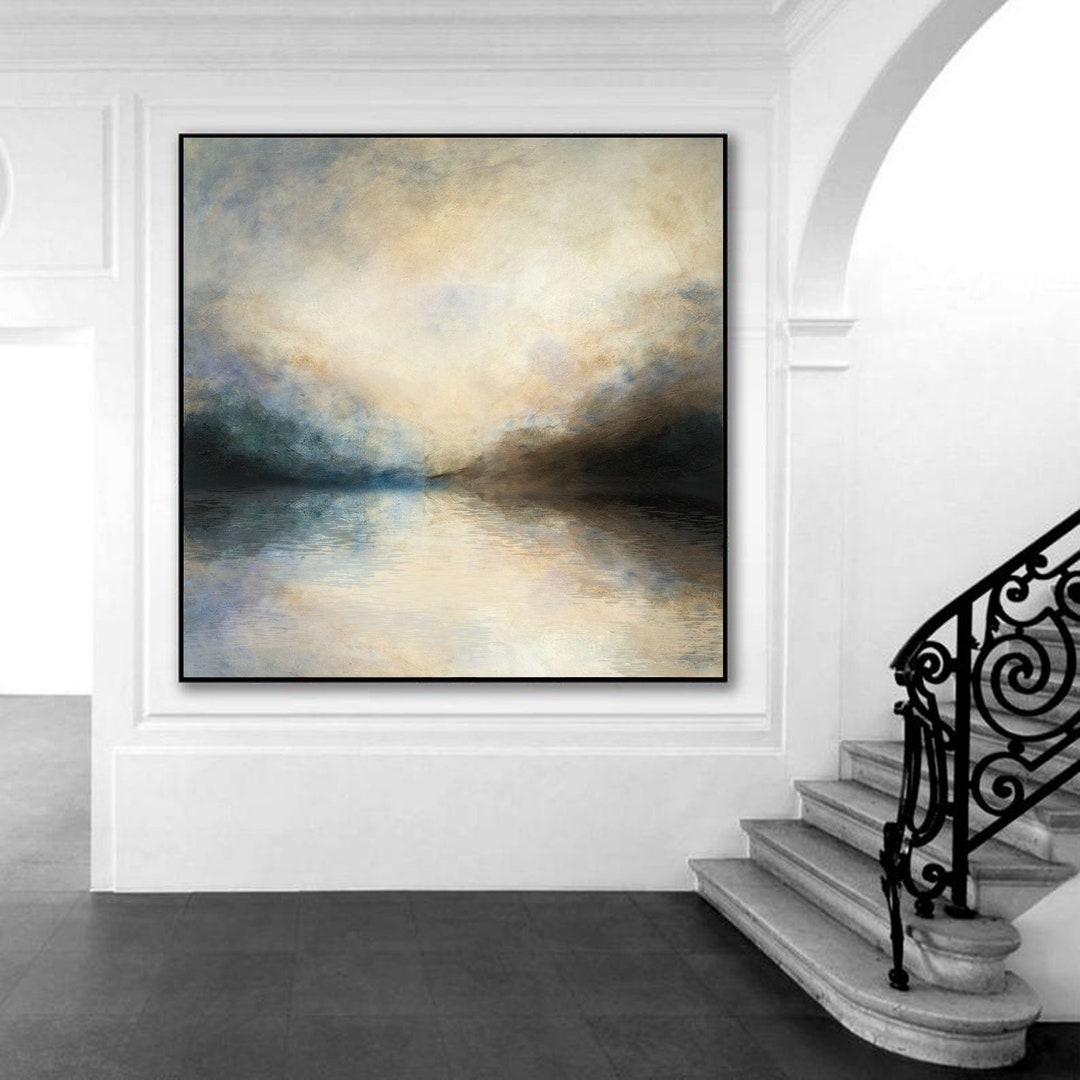 Large Sky Abstract Paintingoriginal Sky Art Paintinglarge - Etsy