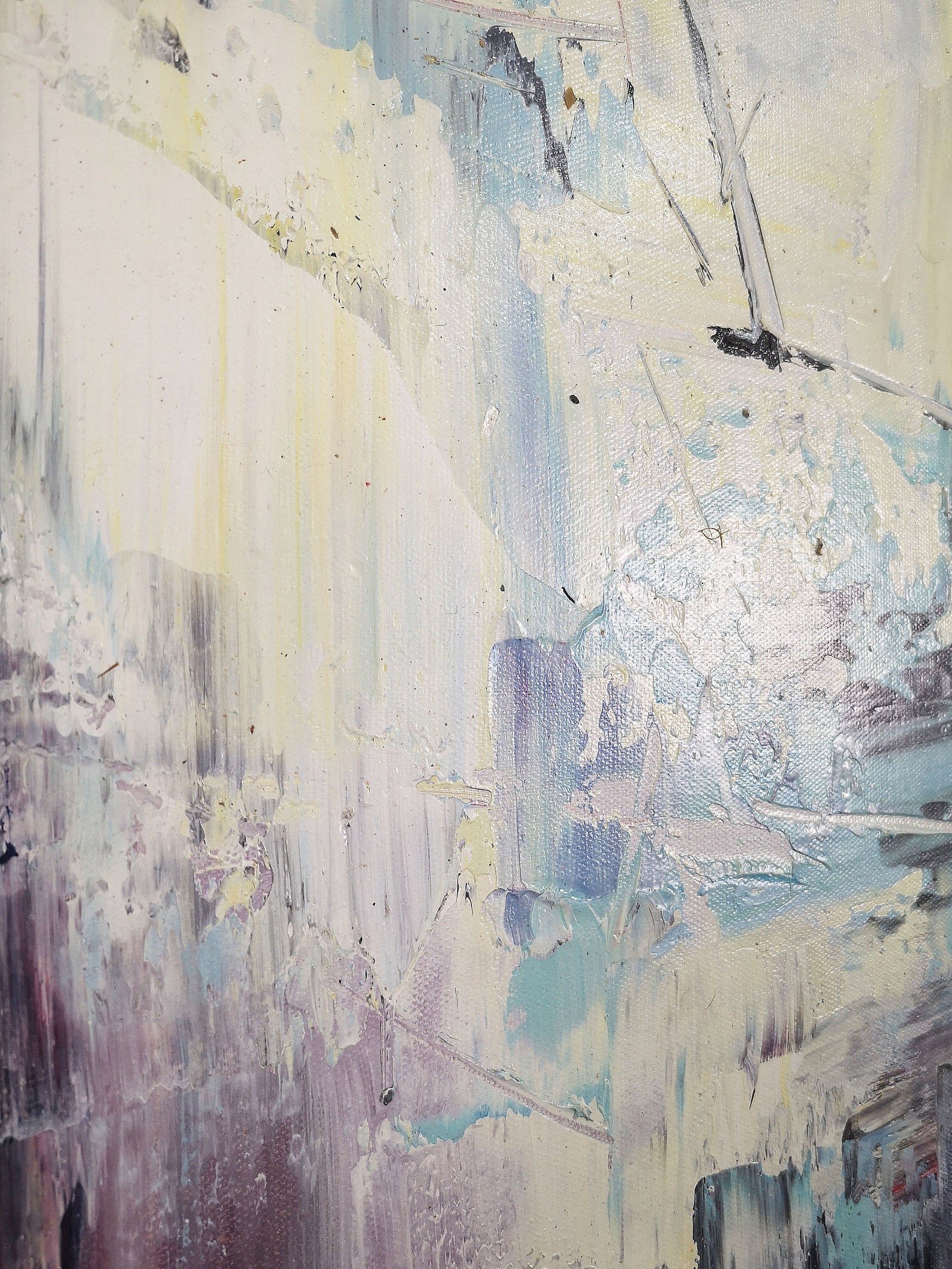 Large Texture Abstract Painting Beige Abstract | Etsy