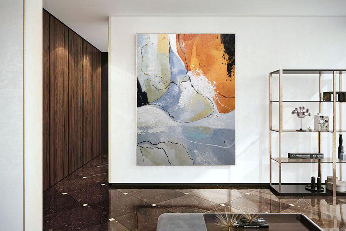 Original Abstract Painting Minimalist Abstract Painting - Etsy