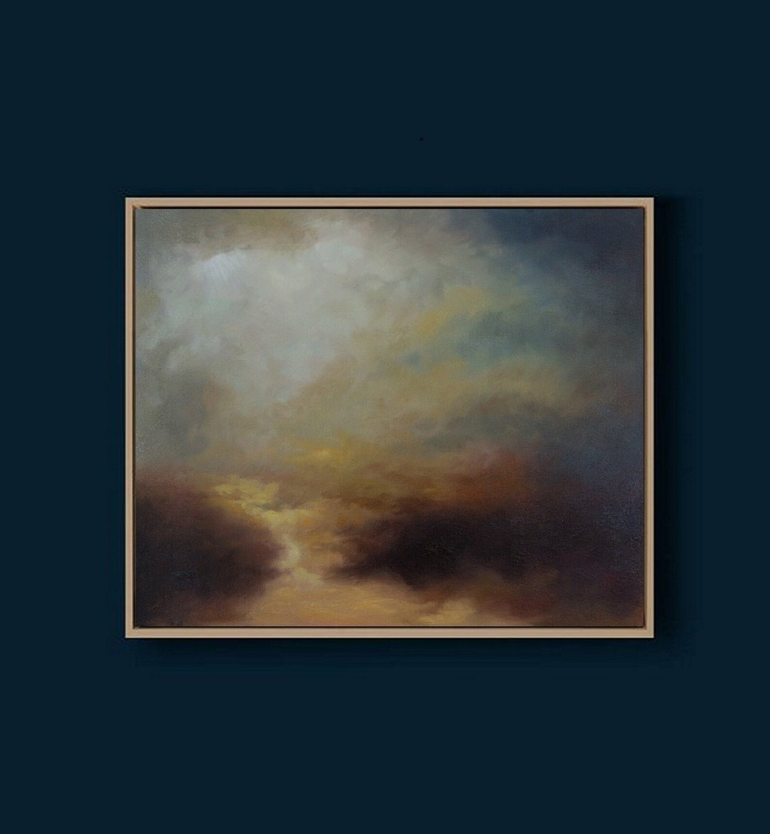 Large Sky Abstract Paintingoriginal Natural Landscape - Etsy