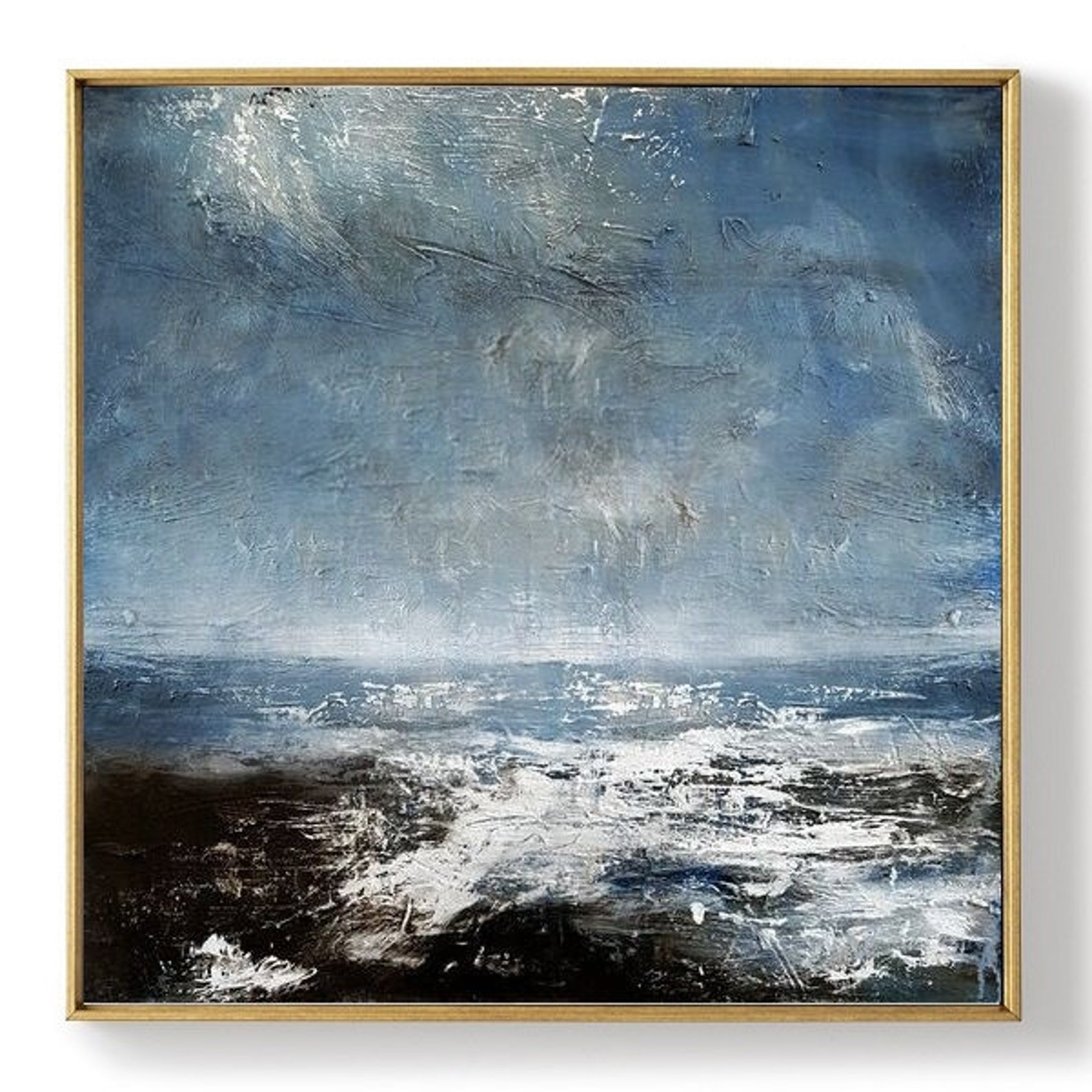 Original Sea Abstract Art Paintingabstract Painting on - Etsy