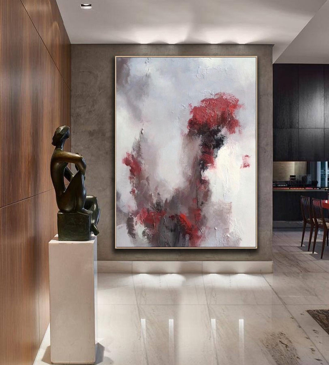 Large Modern Abstract Art,original Landscape Abstract Art Painting ...