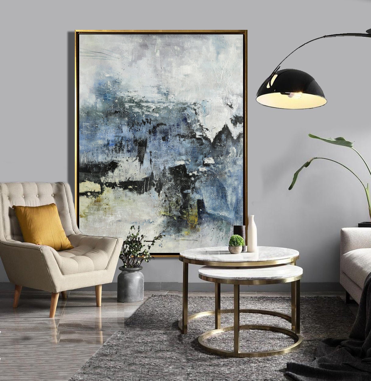 Large Abstract Painting Original Abstract Painting Large - Etsy Canada