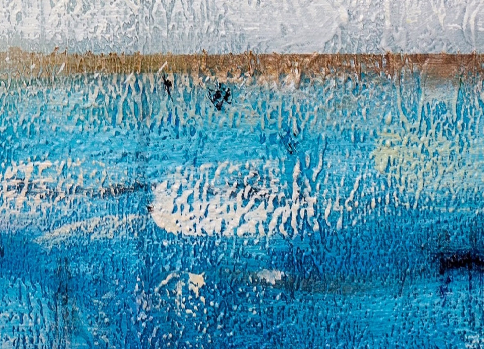 Ocean PaintingLarge Sky And Sea PaintingLiving Room | Etsy