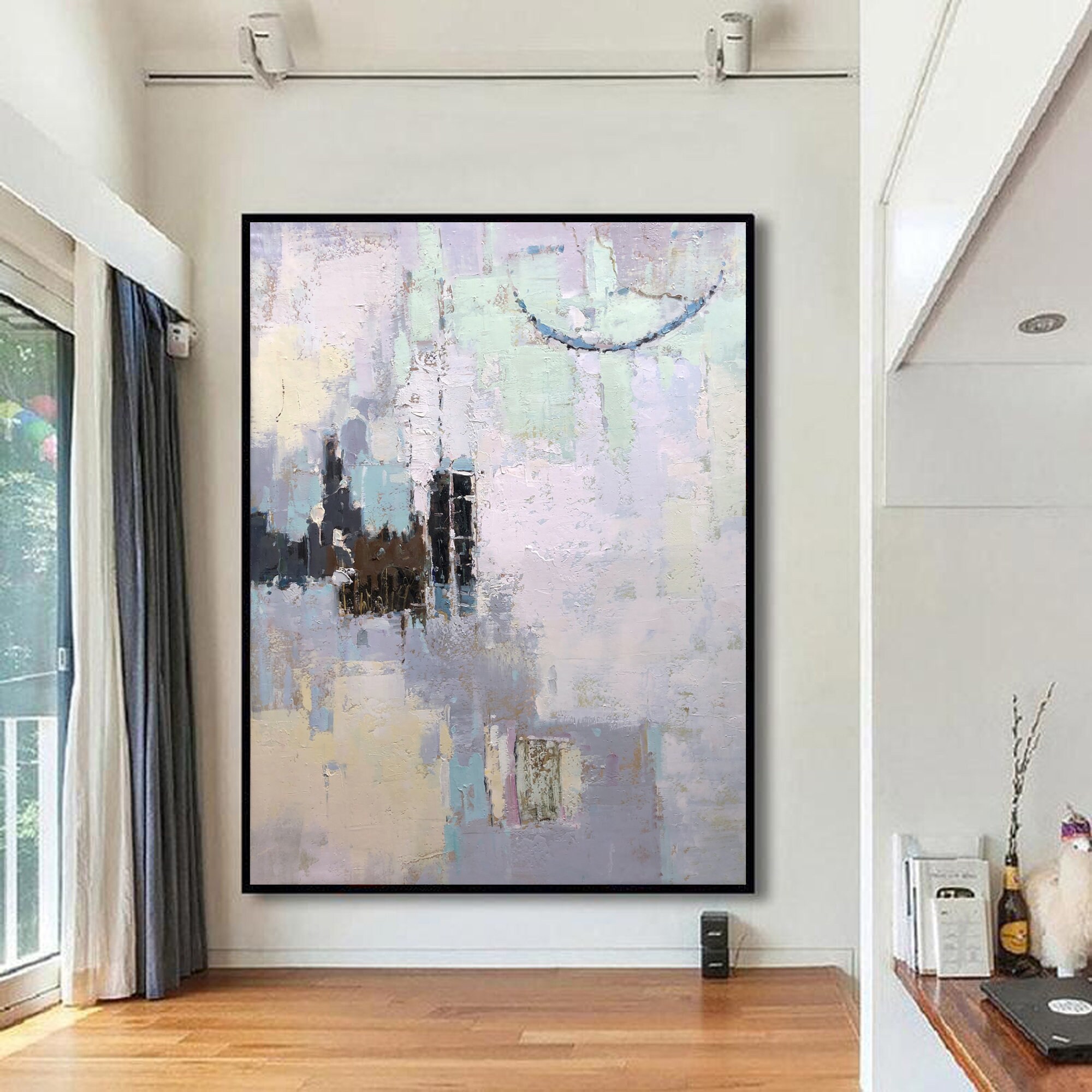 Original Abstract Painting Minimalist Abstract Painting - Etsy
