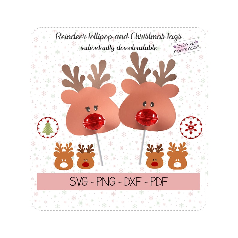 Svg Files for Cricut Reindeer Svg Christmas Svg Holiday - Etsy