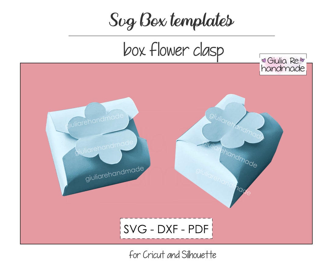 Box Template Svg, Gift Box Svg - Etsy