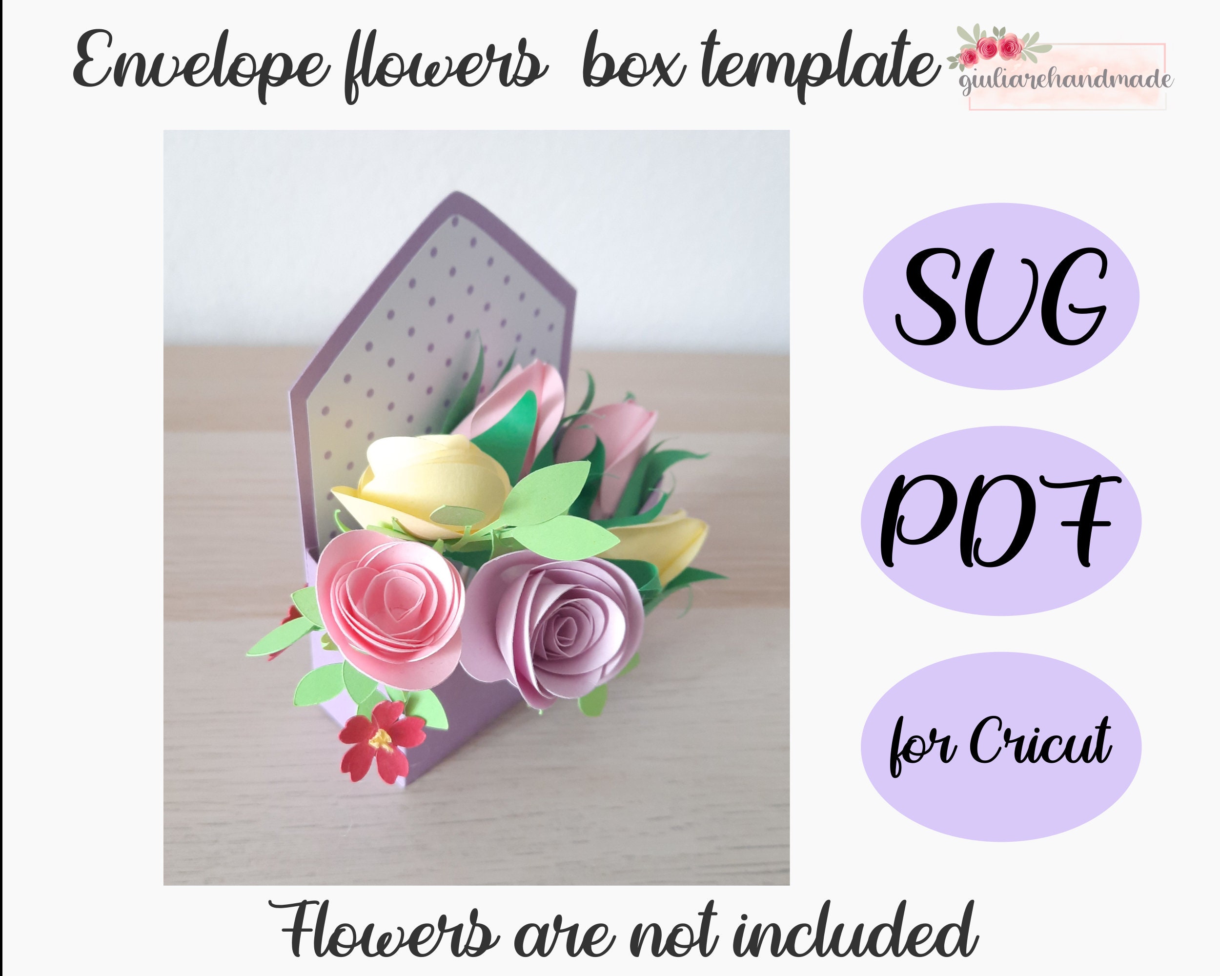 Envelope Template Box Svg Template Big Size Svg Files for | Etsy Canada