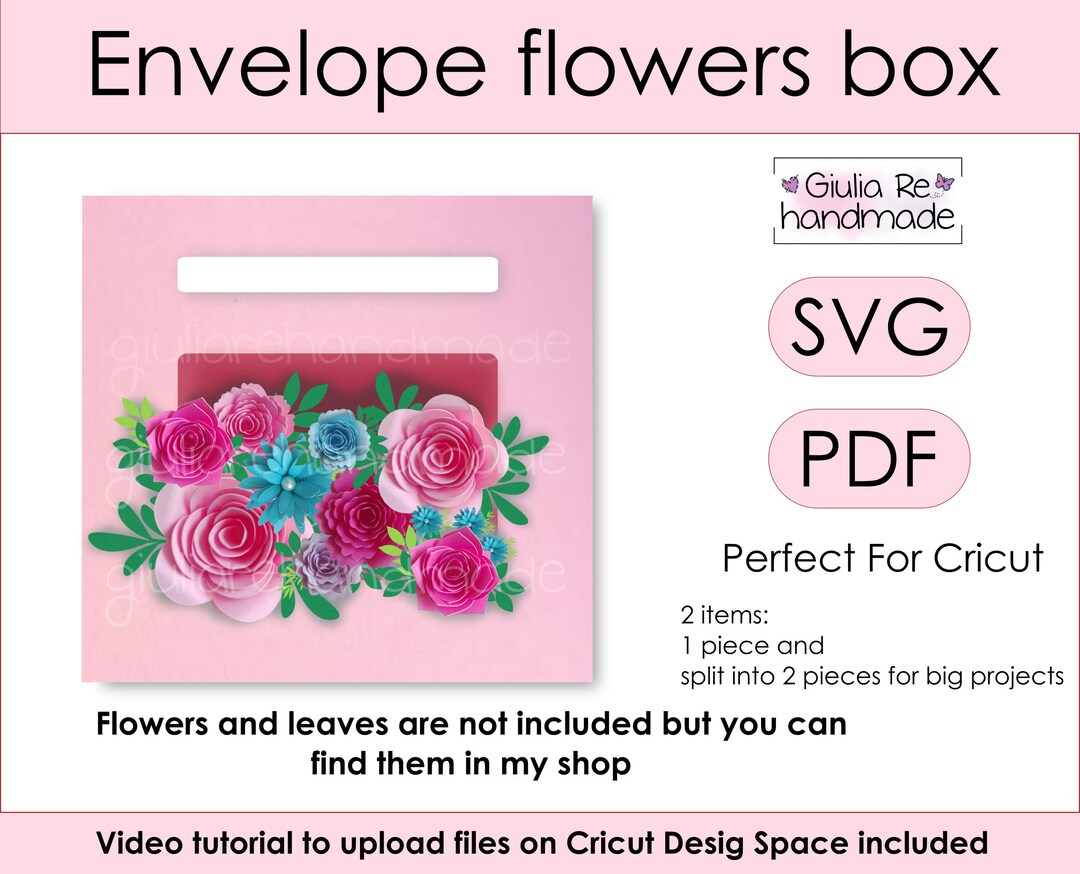 Envelope Template, Box Svg Template, Svg Files for Cricut and ...