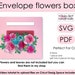 Envelope Template Box Svg Template Svg Files for Cricut and - Etsy