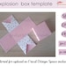 Explosion Box Box Svg Template Svg Files for Cricut and - Etsy