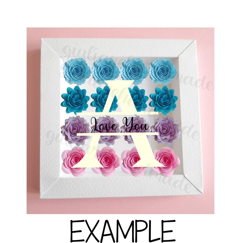 Shadow box svg template svg files for cricut and silhouette | Etsy