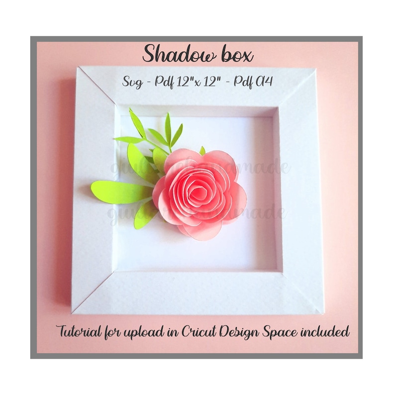 Shadow Box Svg Template Svg Files for Cricut and Silhouette | Etsy