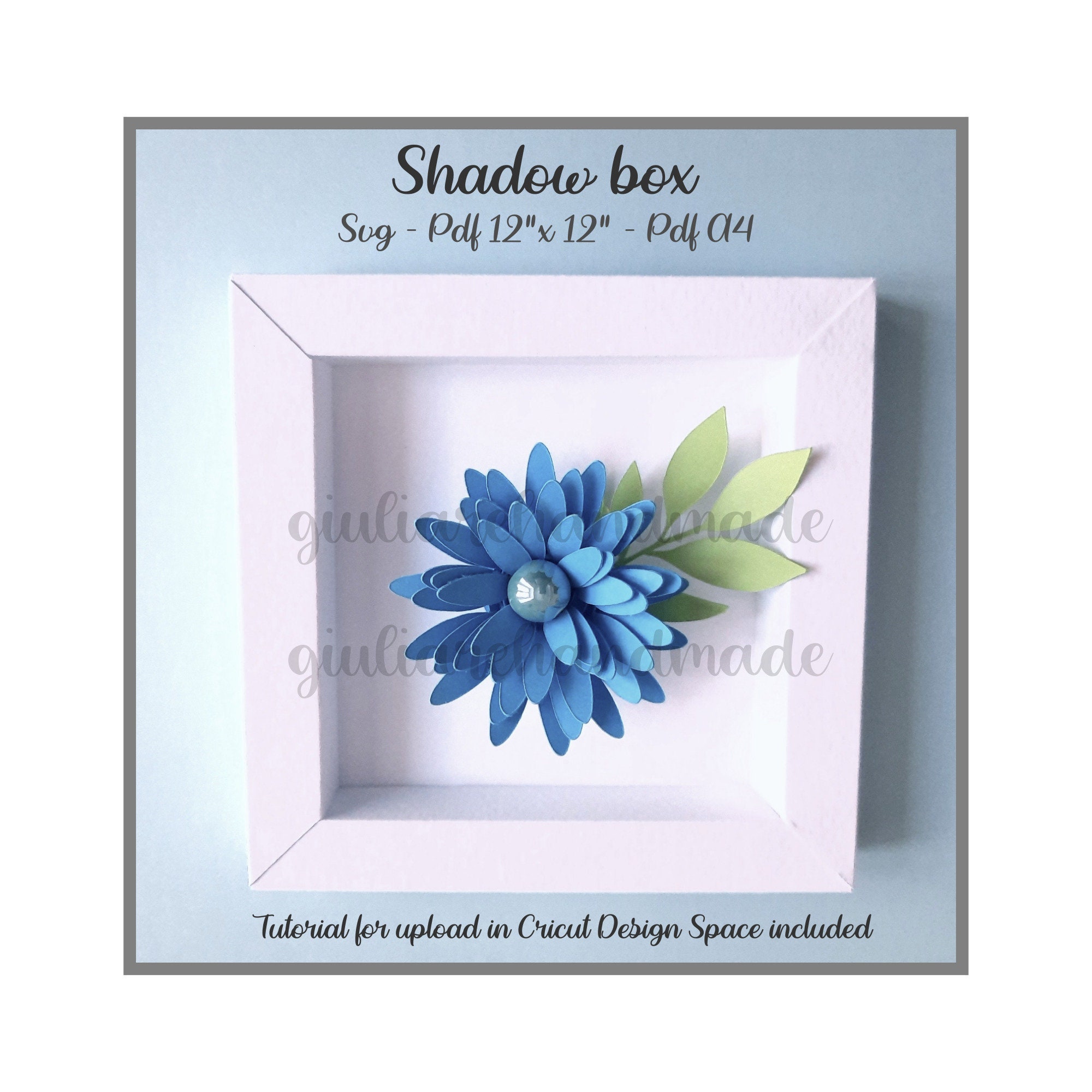 Shadow Box Svg Template Svg Files for Cricut and Silhouette | Etsy Canada